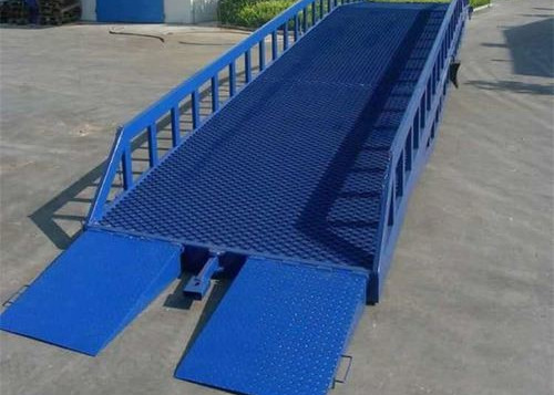 Heavy Duty Portable Loading Ramps 1.2m-1.8m Ketinggian Angkat Dan 5-15T ...